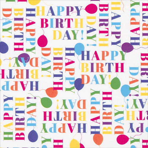 Roll Wrap General Birthday – Party Fair