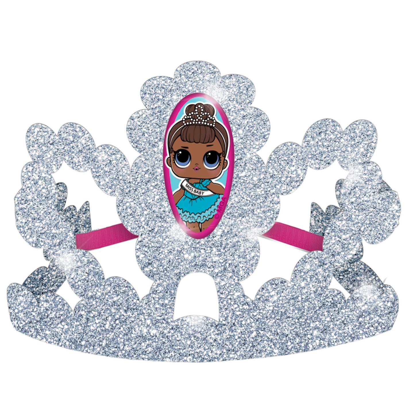 LOL Surprise, Together 4 Eva! Glitter Paper Tiaras 4ct – Party Fair