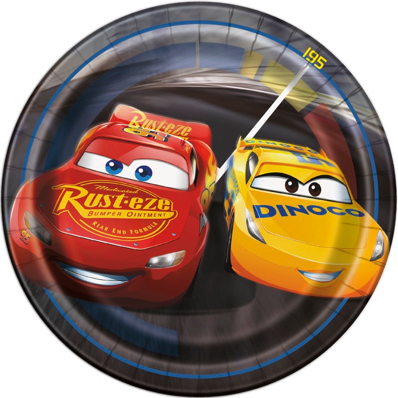 Disney Cars 7" Plates 8ct – Party Fair